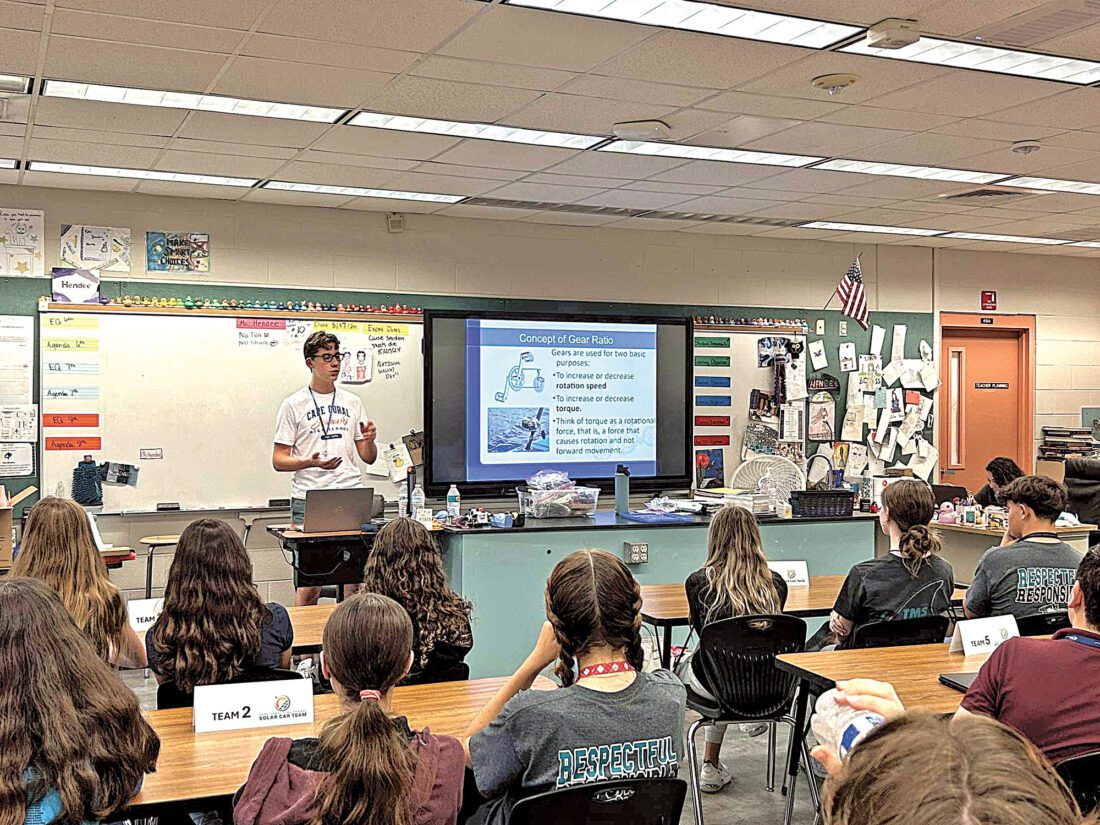 CCHS Solar Car Team looks to next year’s SunChase Competition - Cape ...